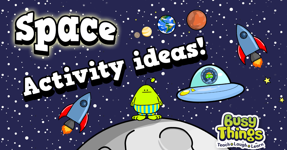 Space themed activities - ideas to really make their space-day! - Busy ...