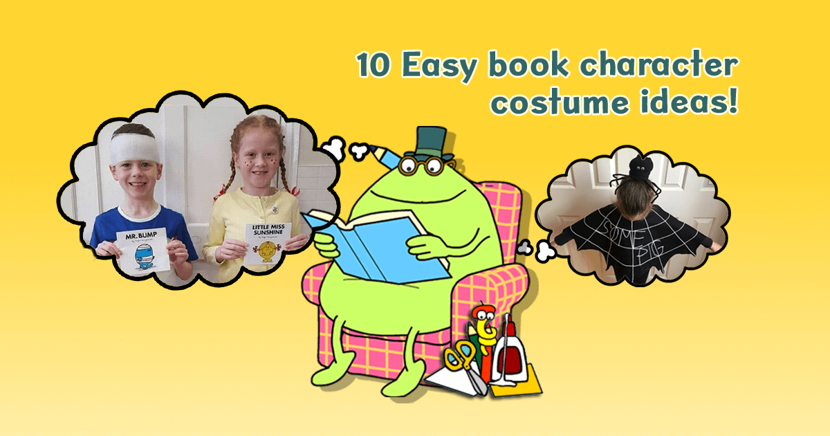 10 quick and easy World Book Day costume ideas! - Busy Things Blog