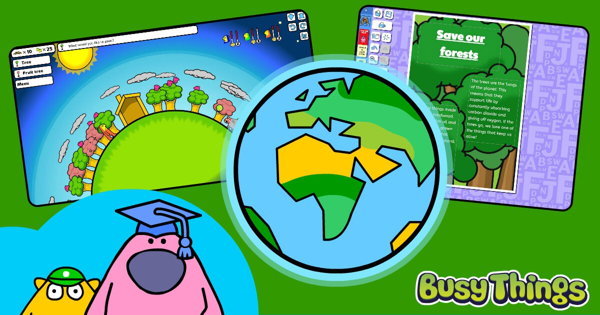 4 learning activities for Earth Day - Busy Things Blog