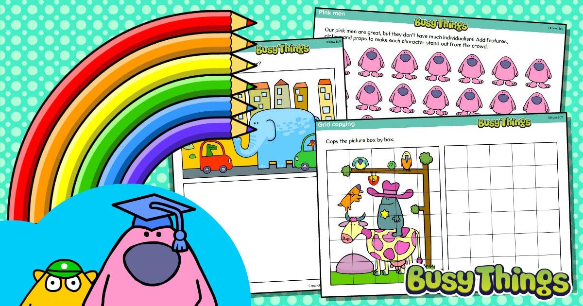 The Big Draw - Busy Things Blog