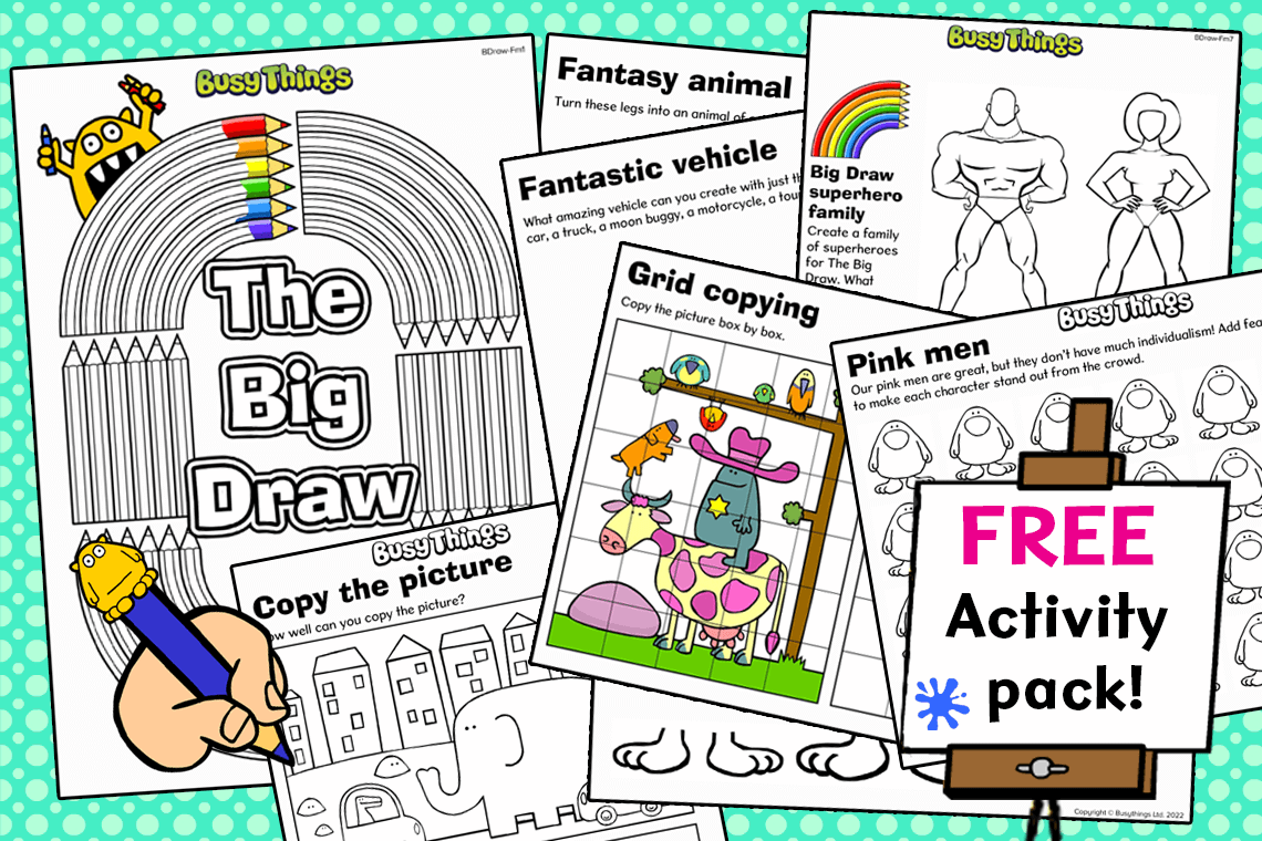 10 Best Drawing Ideas For Children Incl. FREE Drawing Activity Pack