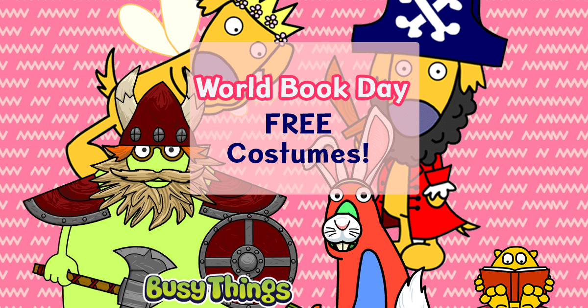 World Book Day Costume Ideas Incl. FREE Costume Props!