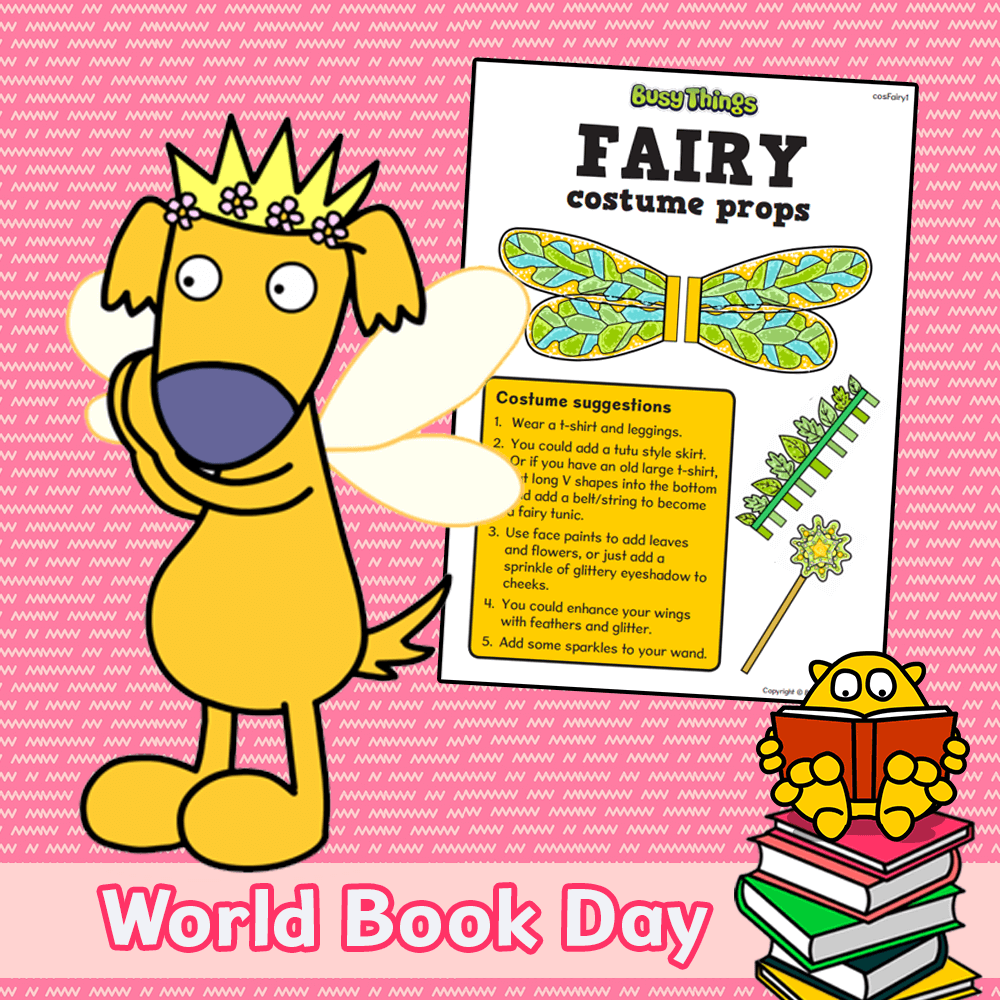 World Book Day Costume Ideas Incl. FREE Costume Props!
