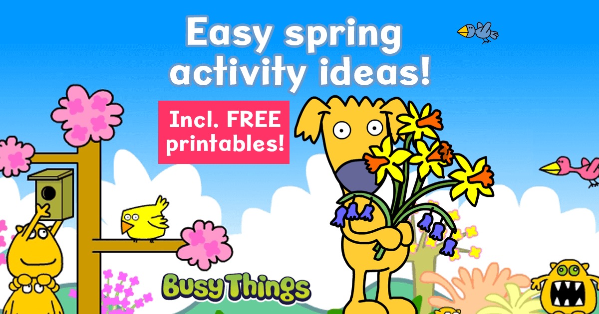 Easy Spring Flower Crafts and Activities for Kids (Simple Ideas to Try ...
