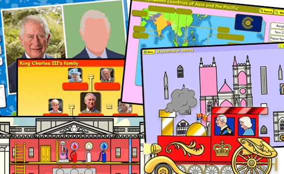 Ideas for learning about King Charles III Coronation + FREE Party Pack!