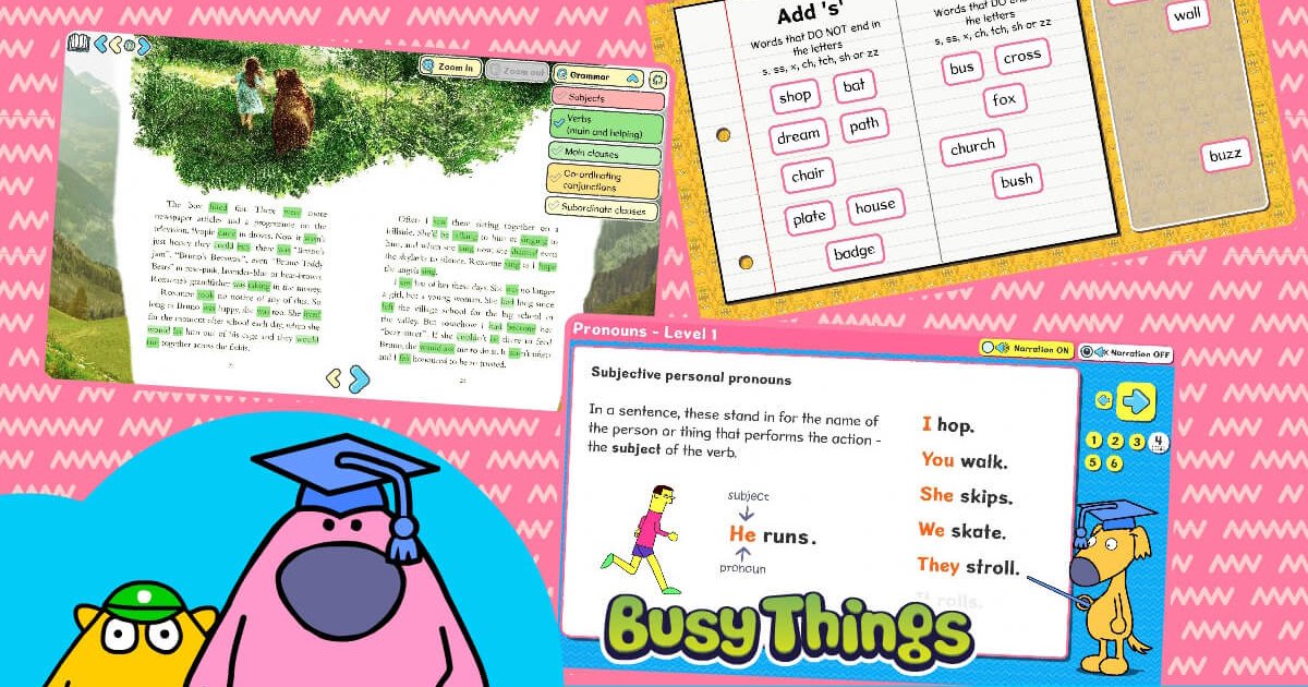 Teaching grammar with Busy Things - Busy Things Blog