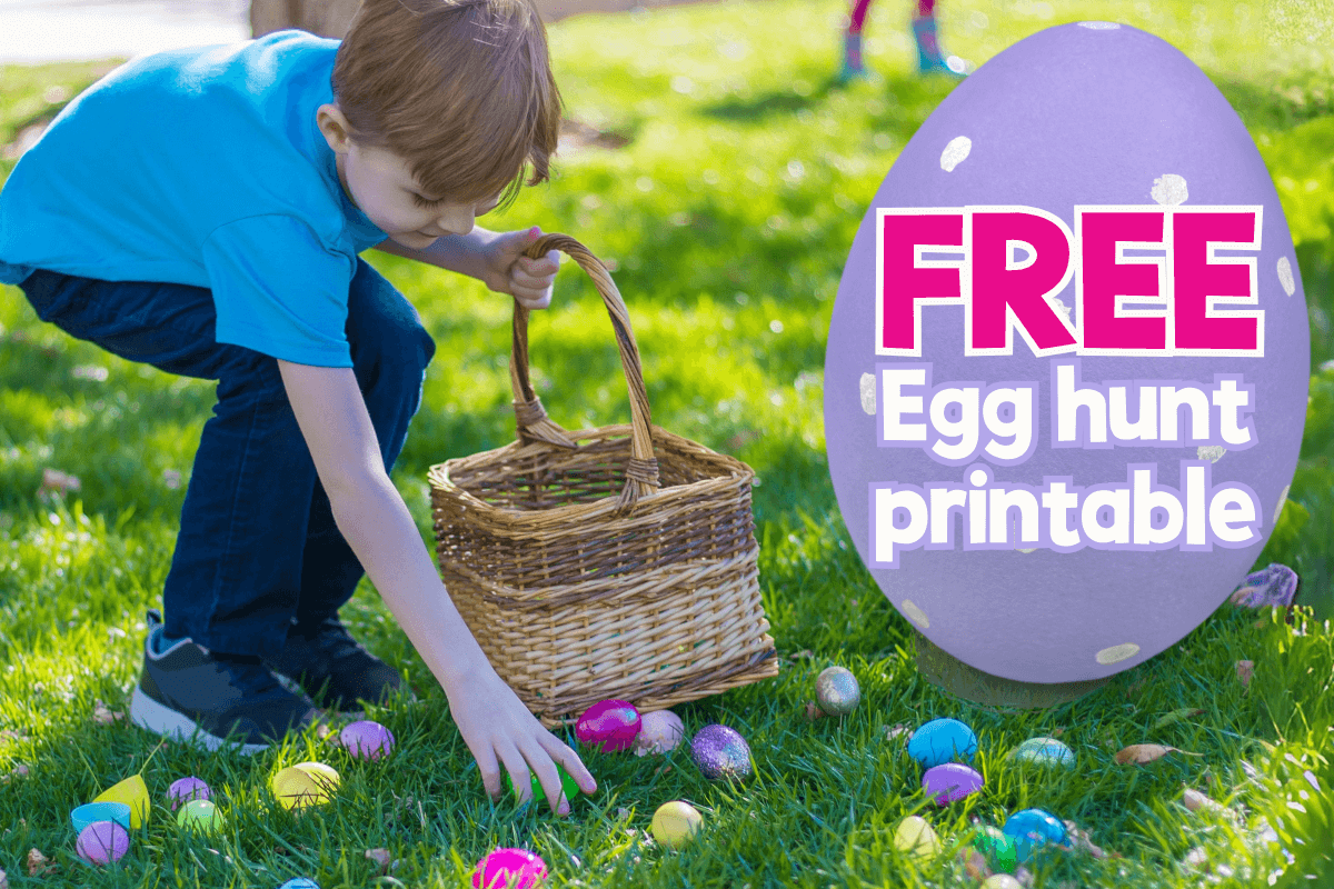 Easter Activities for Children - FREE Easter Egg Hunt Printable