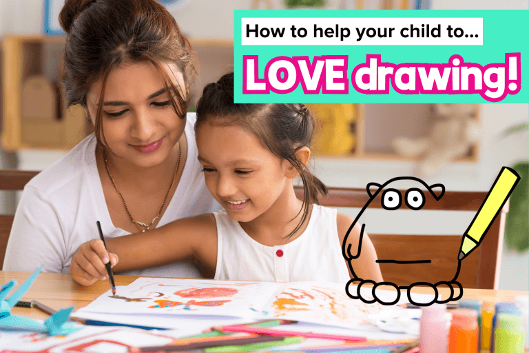 How to help your child to love drawing! - Busy Things Blog