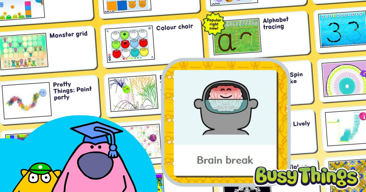 Introducing Brain Breaks from Busy Things - Busy Things Blog