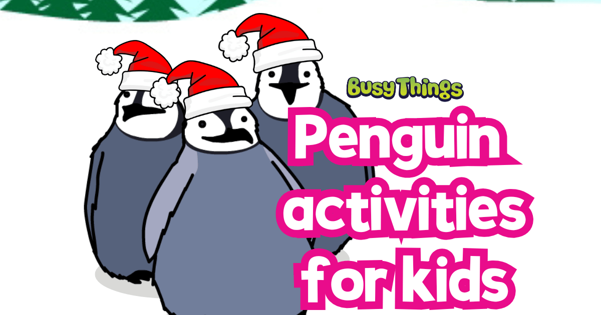 Penguin Activities for Kids: FREE Festive Winter Fun!