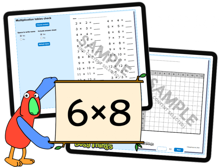 Fun Ways to Practise Times Tables at Home - Busy Things Blog